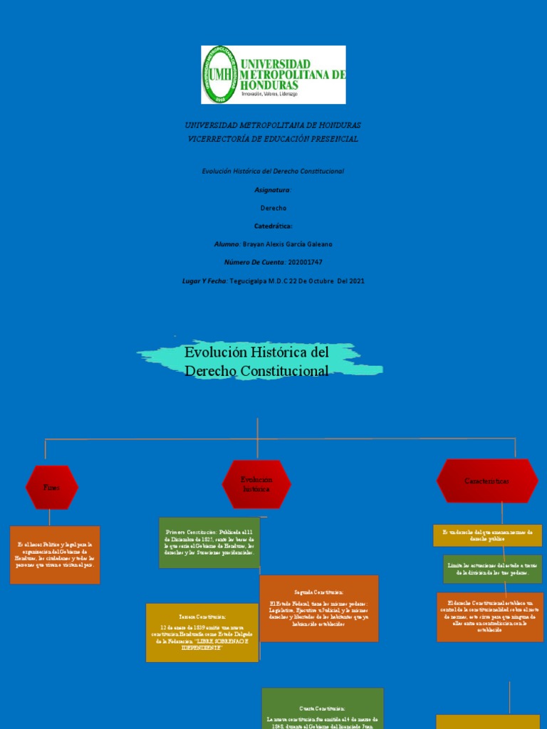 Mapa Conceptual Brayan Constitucion | PDF | Constitución | Honduras
