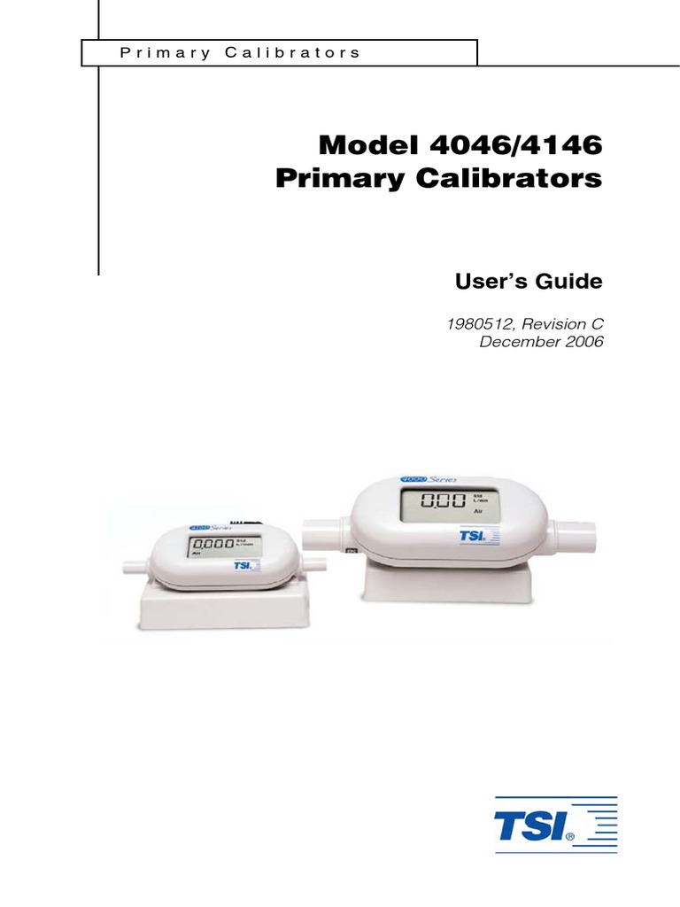 Tsi - Manual 4126 - English | PDF | Legal Liability | Flow Measurement