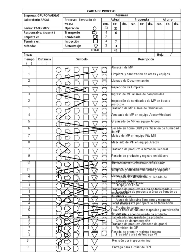 Formato Carta de Proceso | PDF