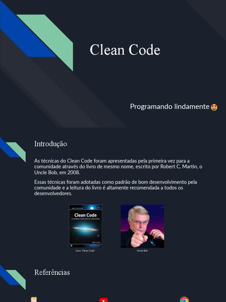 Clean Code | PDF | Classe (programação de computadores) | Esboço