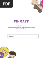 Manual de Aplicação Do Protocolo Do VB Mapp | PDF