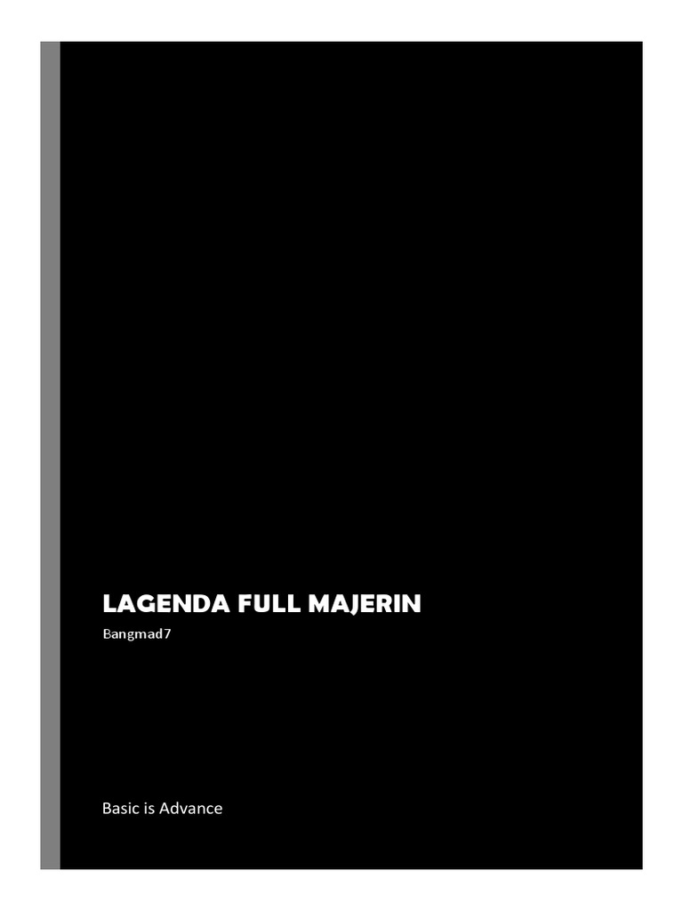 LAGENDA FULL MAJERIN Latest | PDF | Hukum