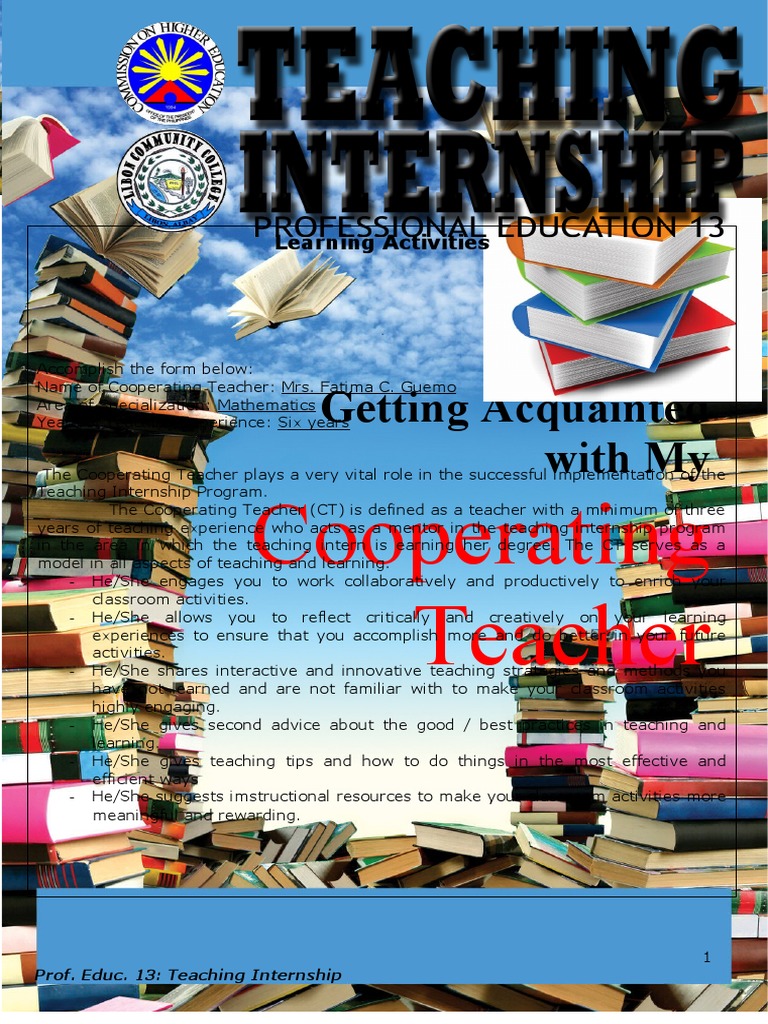Module 4 (The Interns) | PDF | Teachers | Learning