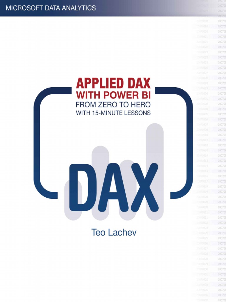 Applied DAX With Power BI - Teo Lachev - 2019 | PDF | Databases ...