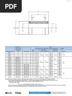 THK SK Model Specifications Guide | PDF | Mechanical Engineering