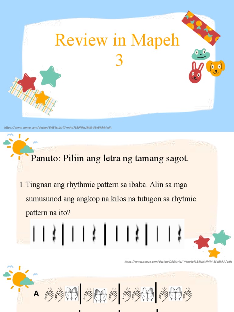 Reviewer Mapeh | PDF