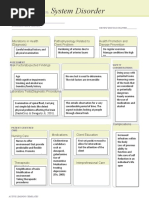 System Disorder: Active Learning Template | PDF