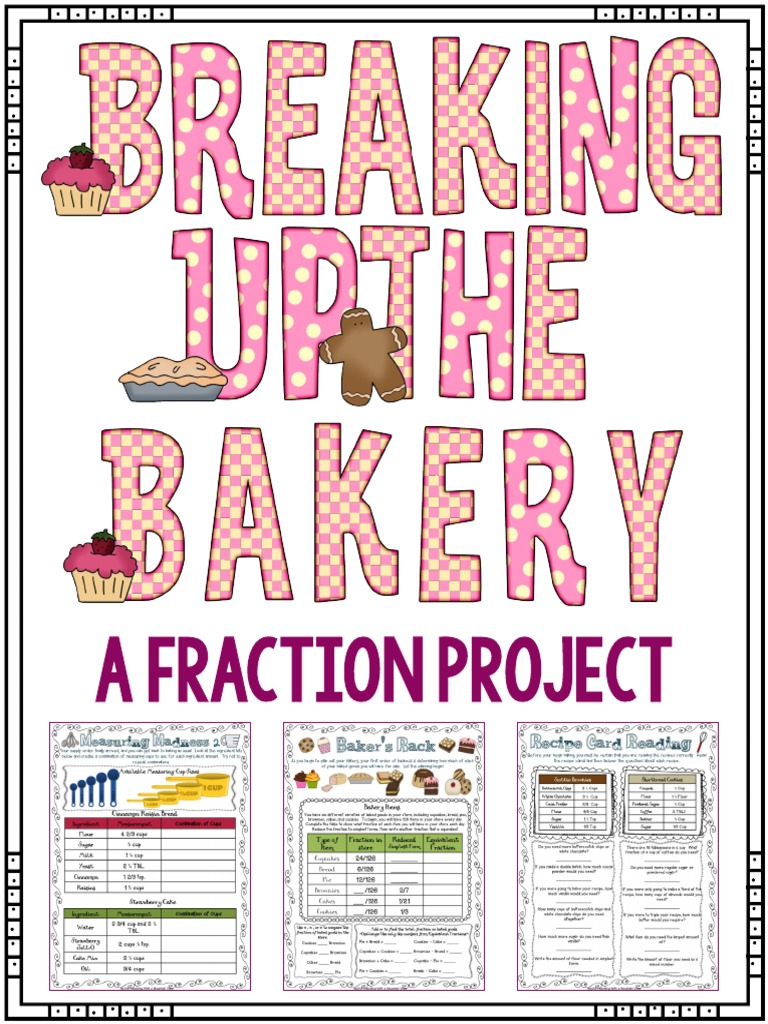 Fractions - Bakery | PDF