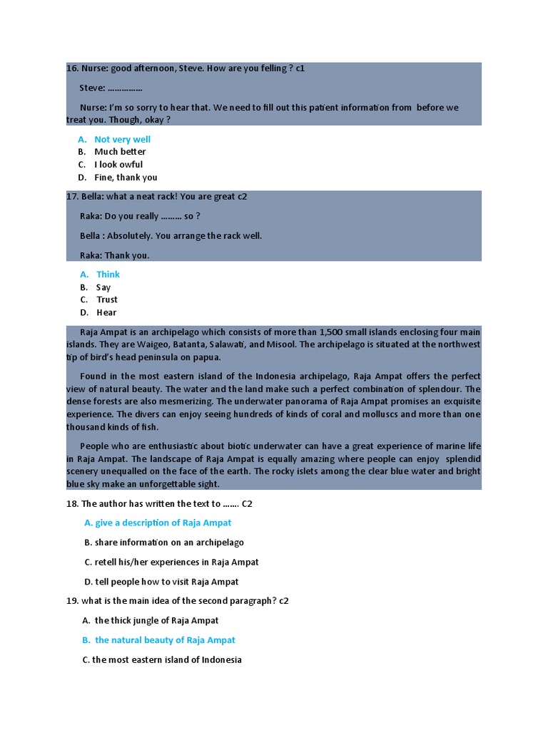 A. Not Very Well | PDF | Diana