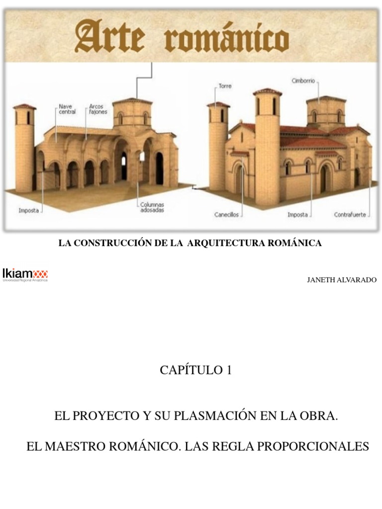 Fundamentos de la Arquitectura Románica | PDF | Medición | Triángulo