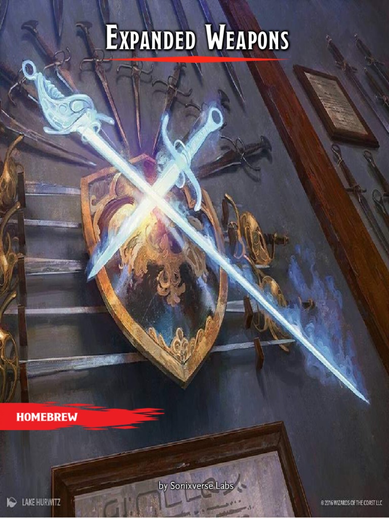 Expanded Weapon Option Compendium - GM Binder.v1.2 | PDF | Ammunition ...