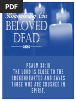 Necrological Service | PDF | Eternal Life (Christianity) | Prayer