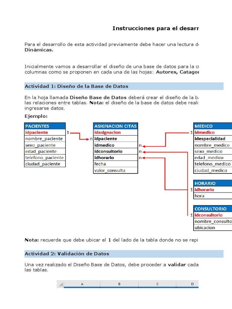 Anexo 1 - Insumos - Tarea 3 - Hernan | PDF | Bases de datos | Microsoft Excel