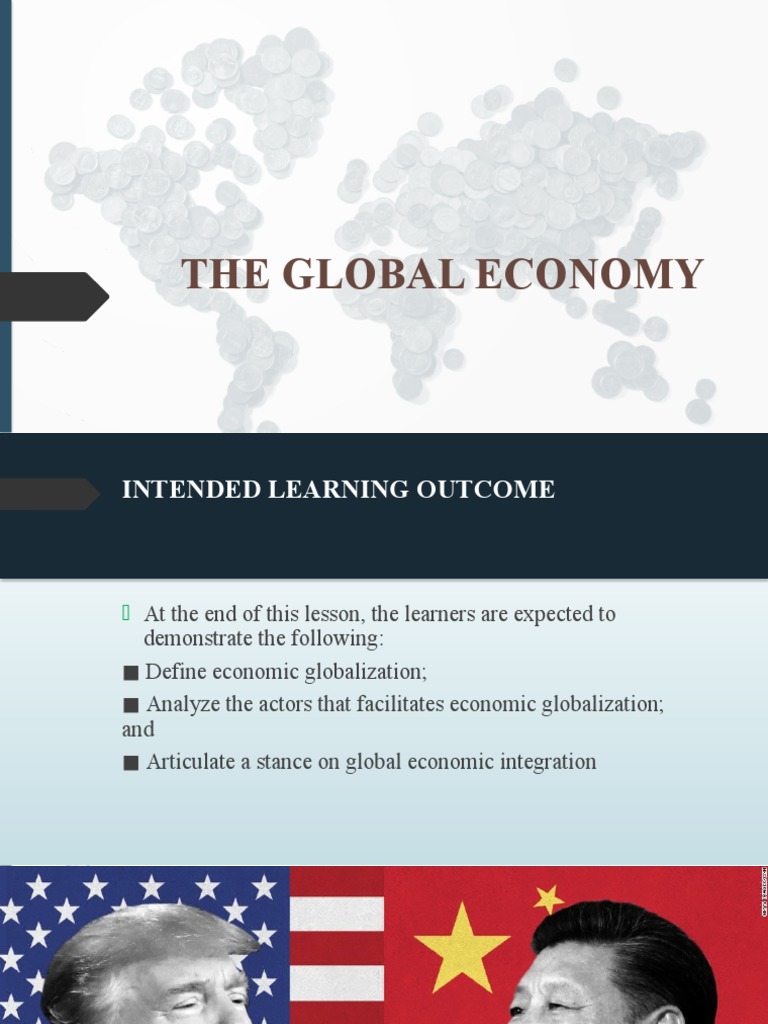Lesson 2 The Global Economy | PDF | Globalization | Discrimination ...