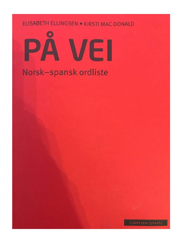 På Vei. Norsk-Spansk Ordliste | PDF
