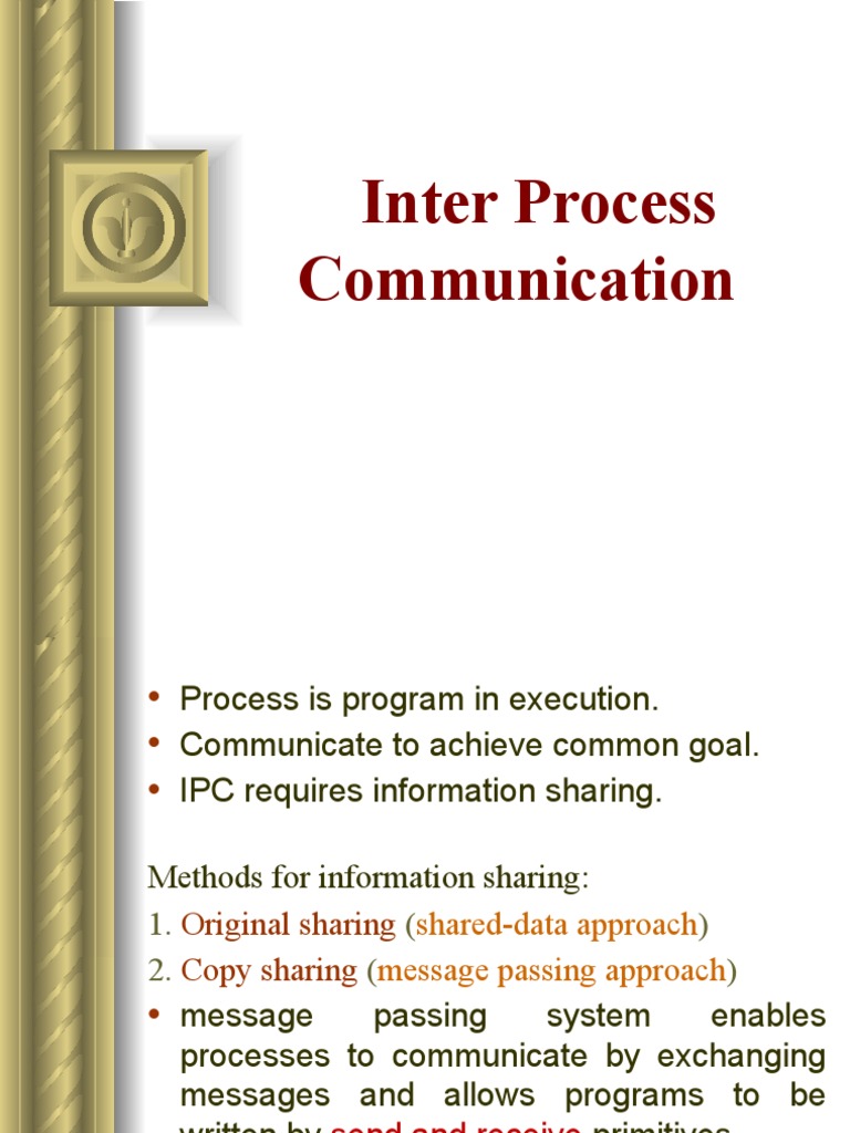 Inter Process Communication | PDF | Network Socket | Port (Computer Networking)