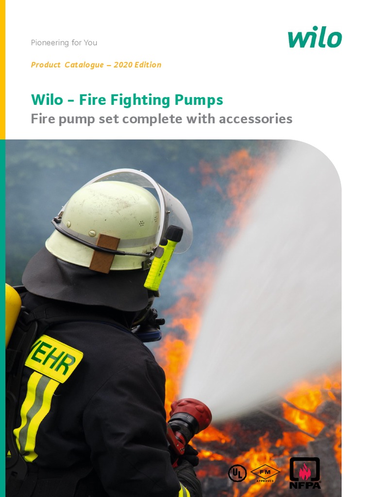 Wilo Fire Fighting Pumps Product Catalog | PDF | Pump | Stainless Steel