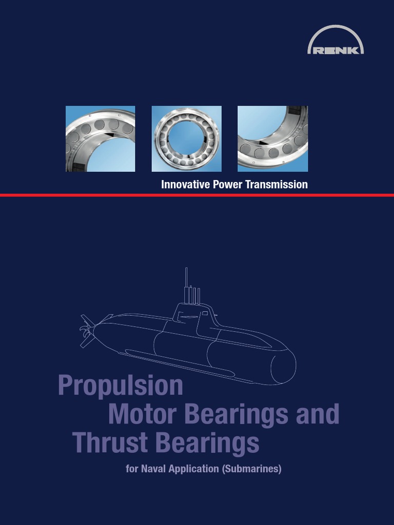 Naval Bearings for Submarines | PDF | Marine Propulsion | Propeller