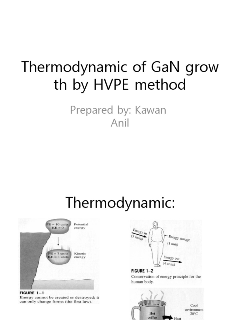 GaN Growth by HVPE: Thermodynamics | PDF | Materials | Chemistry