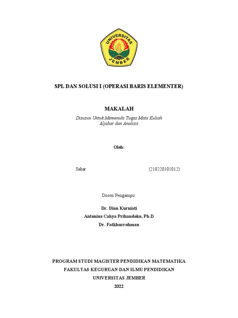 Makalah SPL dan OBE | PDF