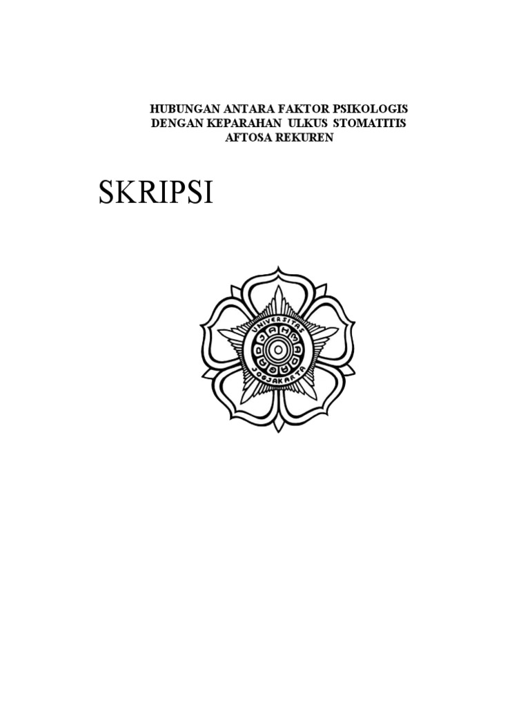 Intasari 10876 Naskah Skripsi | PDF