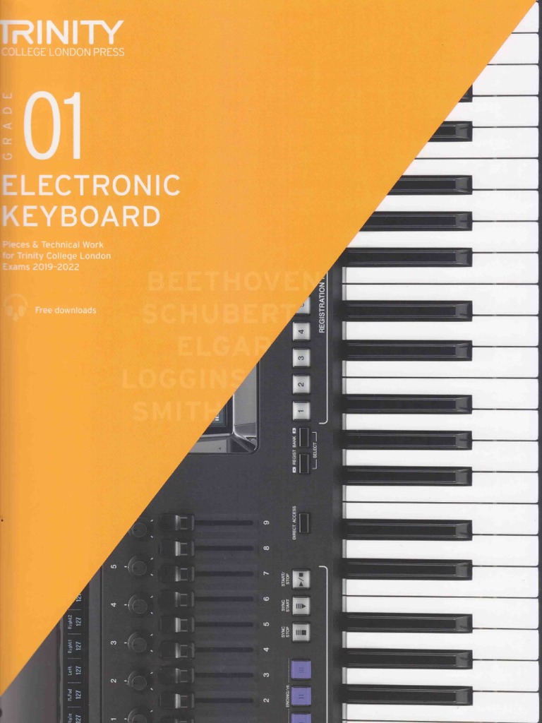 Trinity Electronic Keyboard Grade 1 | PDF | Scale (Music) | Minor Scale