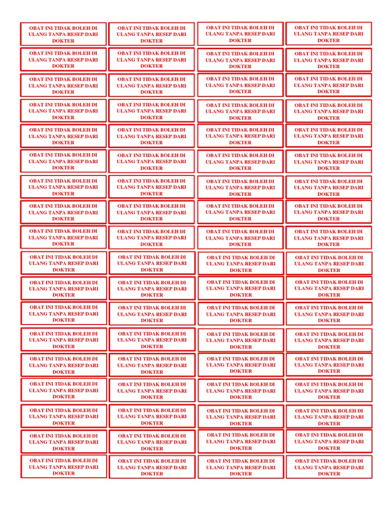 Label Ni | PDF | Kesehatan Holistik