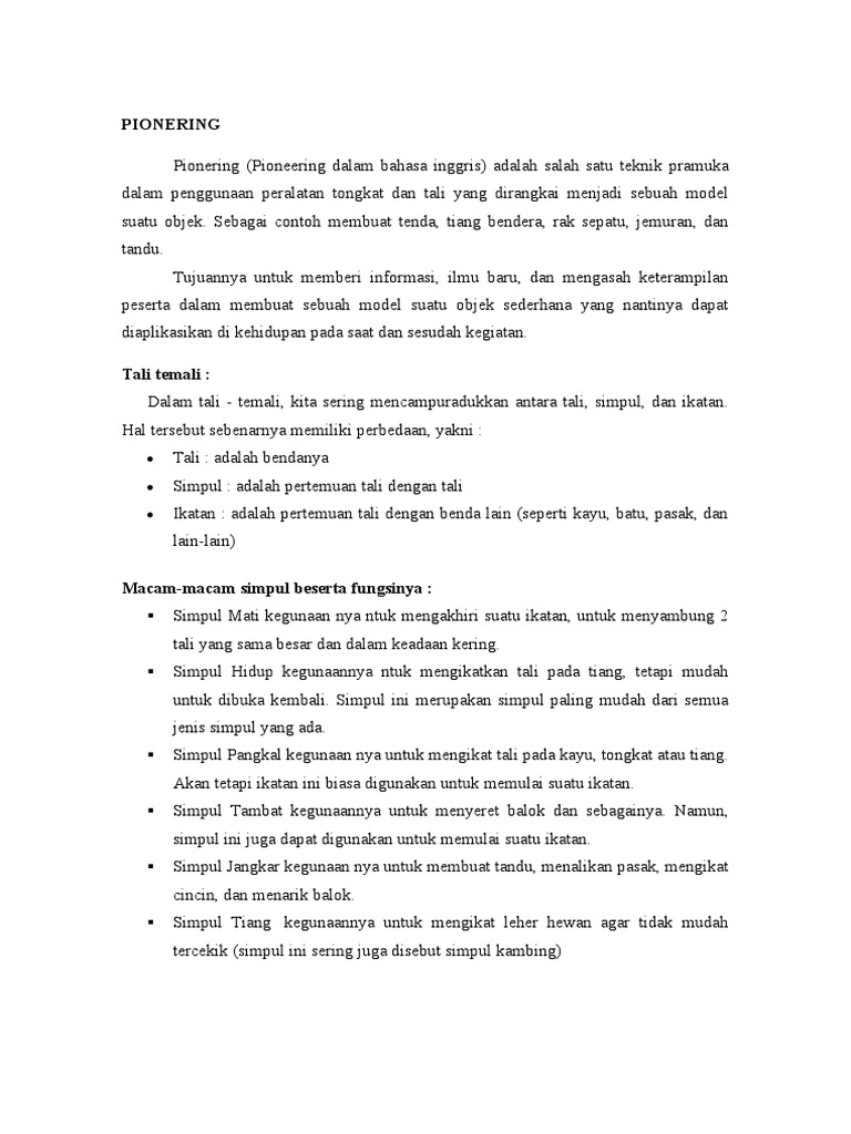 PIONERING | PDF