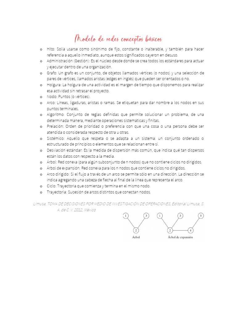 Modelo de Redes Conceptos Básicos | PDF