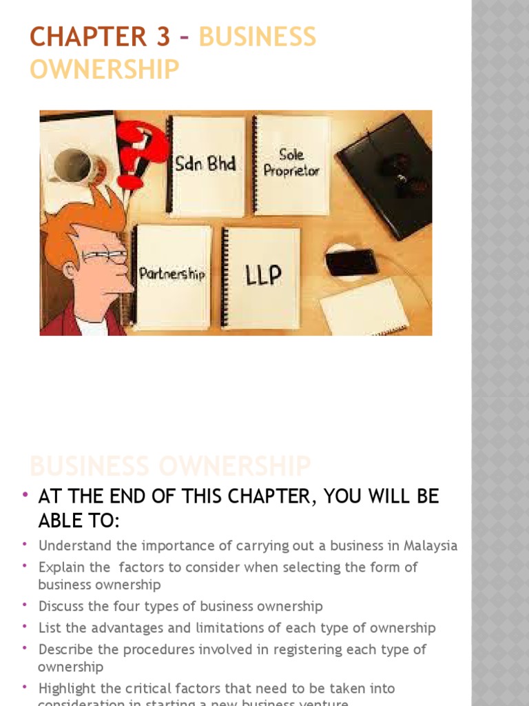 Chapter 3 - Business Ownership | PDF | Franchising | Law