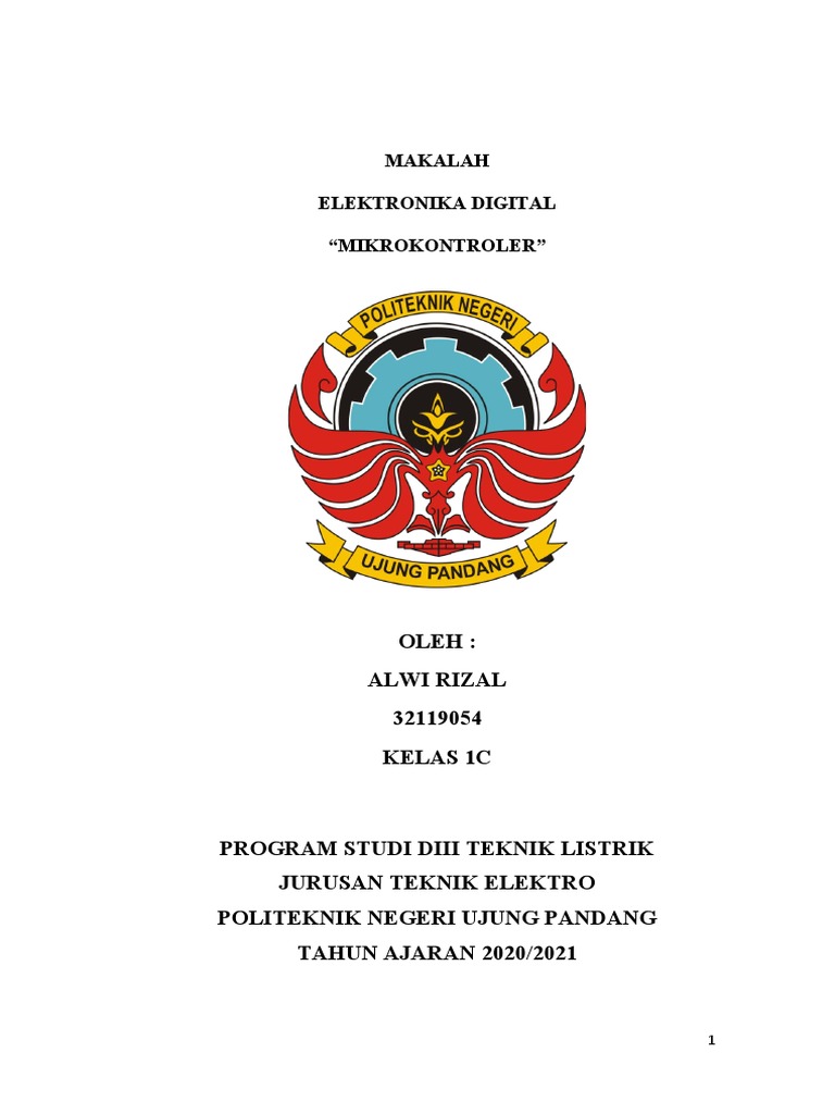 Alwi Rizal (32119054) Makalah Mikrokontroler | PDF