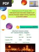 UltraTech Cement Plant Expansion in Tadipatri | PDF | Cement | Materials