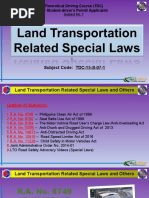 Theoretical Driving Exam Sample Reviewer | PDF | Traffic | Test ...