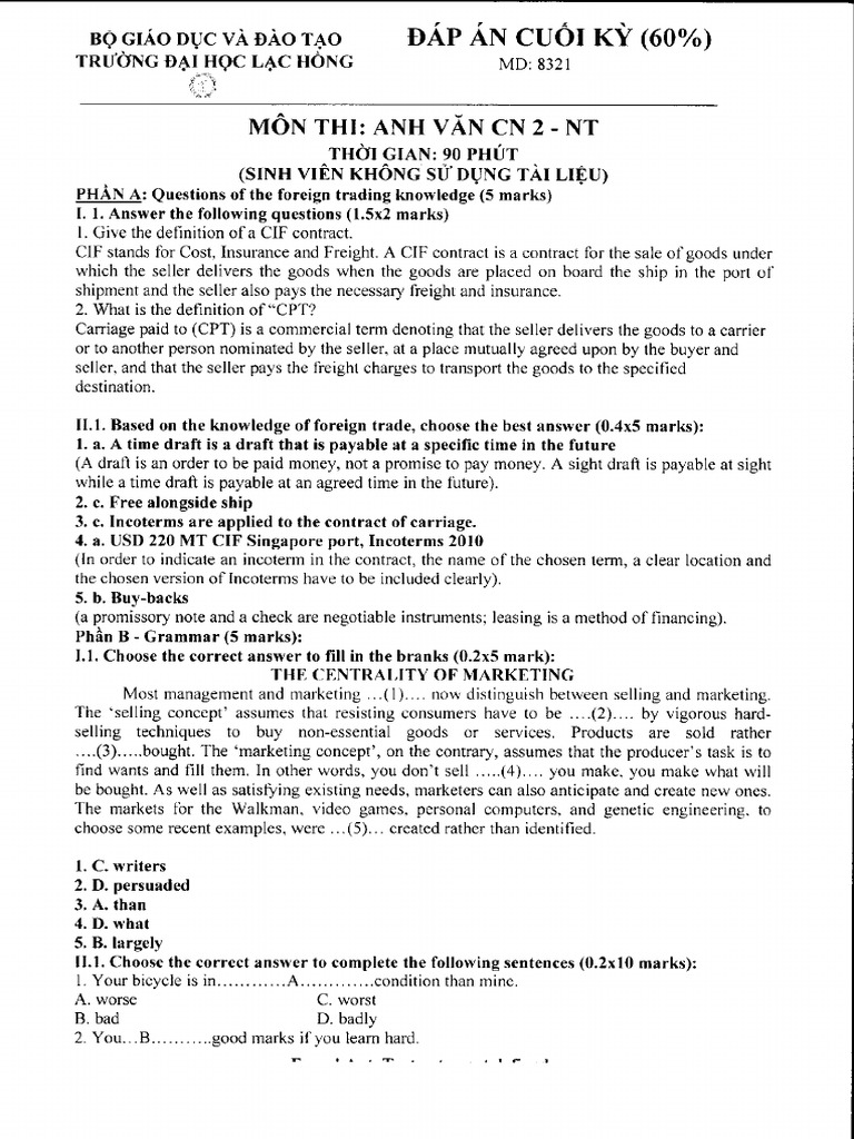 Avcn2 NT Thi 01 12 2020 | PDF