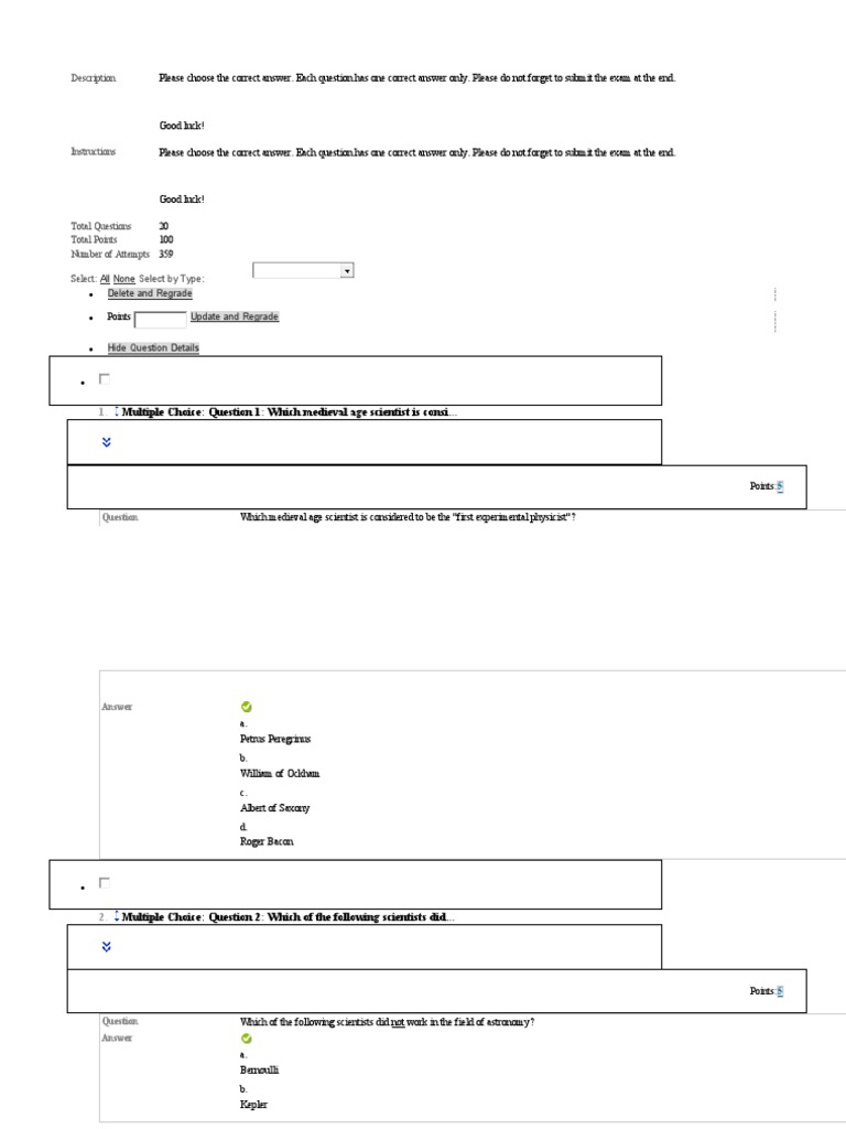 Final Exam Answer Key | PDF | Sustainability | Economies