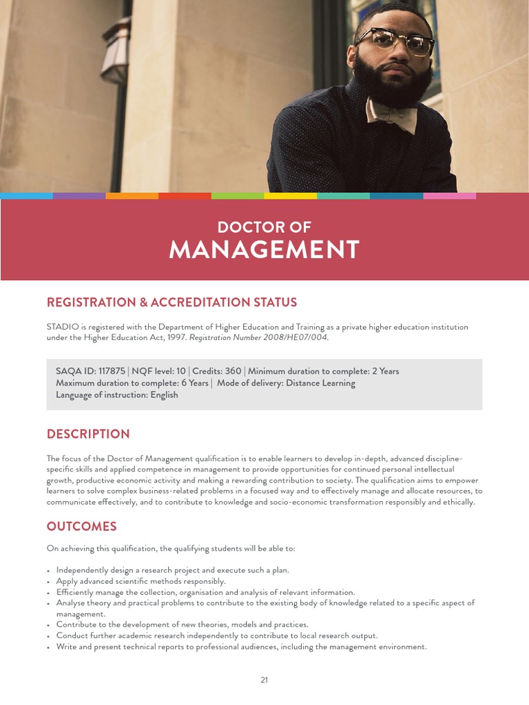 STADIO Flyer DDM FULL | PDF | Thesis | Higher Education