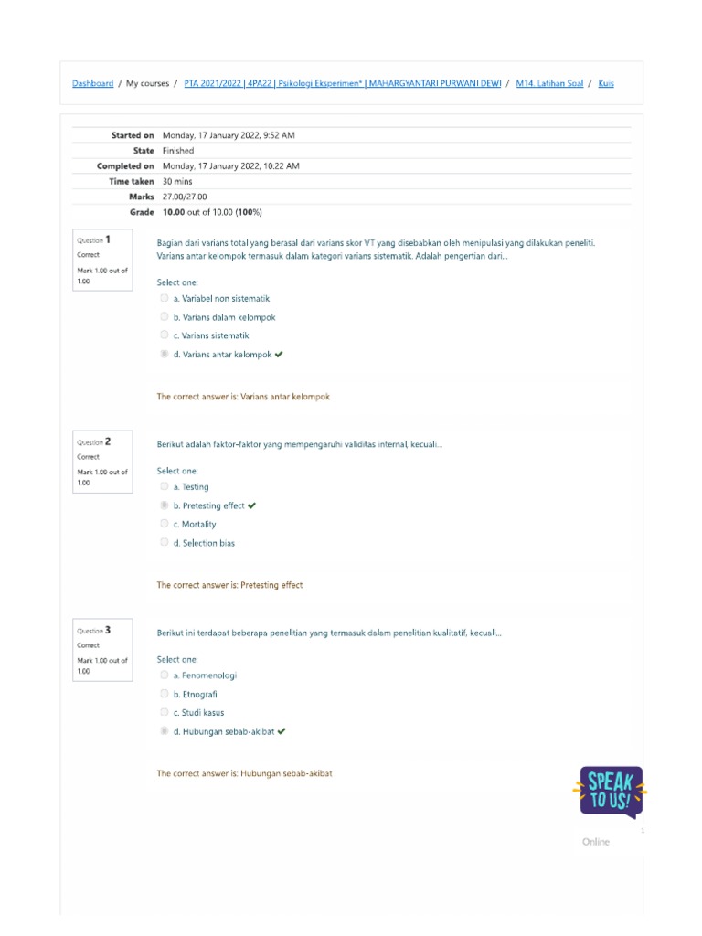 Latihan Soal M14 Ekspe | PDF