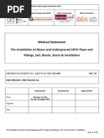 Method Statement For Installationtesting Commissioning of External Fire ...