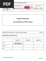 Method Statement For Wall Insulation, Cladding | PDF | Specification (Technical Standard) | Wall
