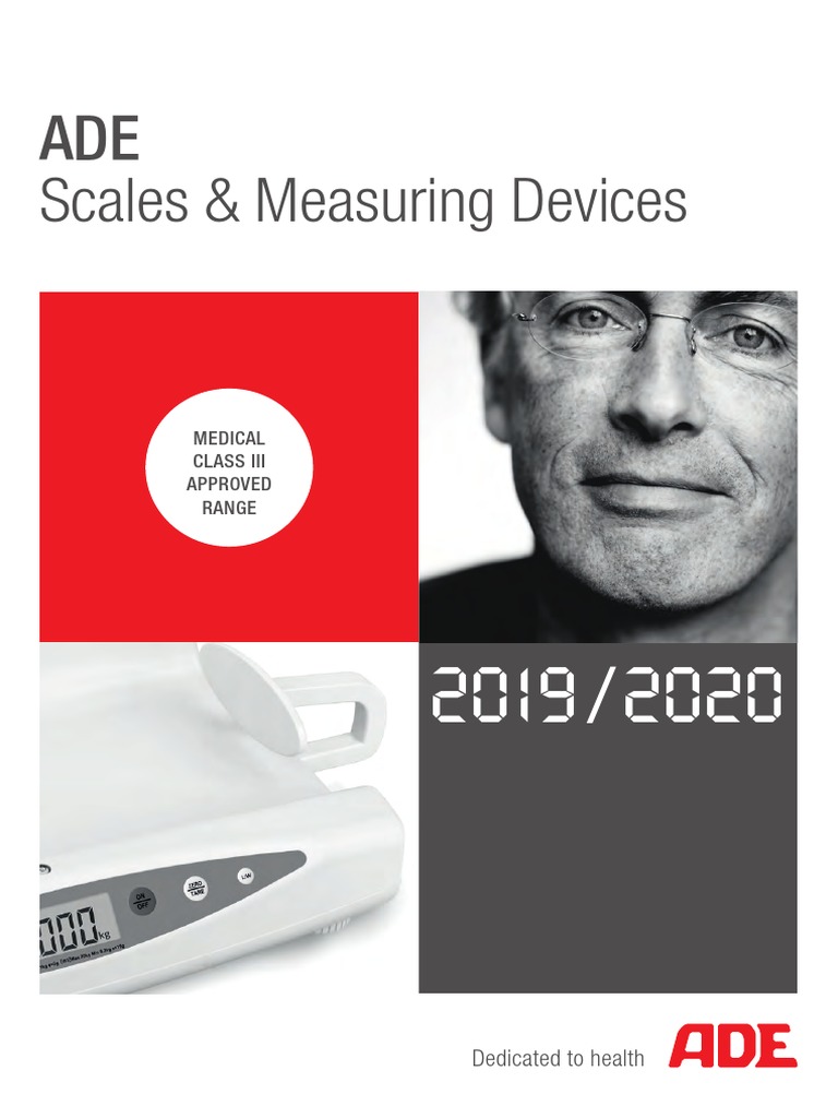 ADE MEDICAL Class III Approved Scales Catalog 20192020 English | PDF ...