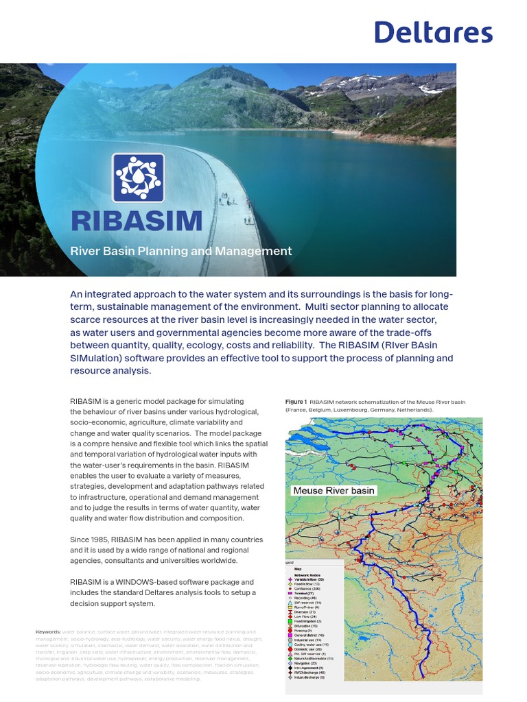 RIBASIM Software Brochure 2021 | PDF | Simulation | Water