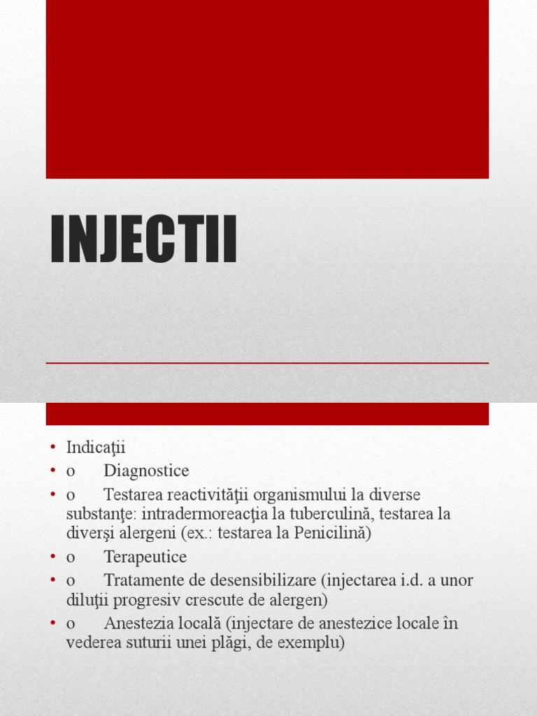 INJECTII Nursing | PDF