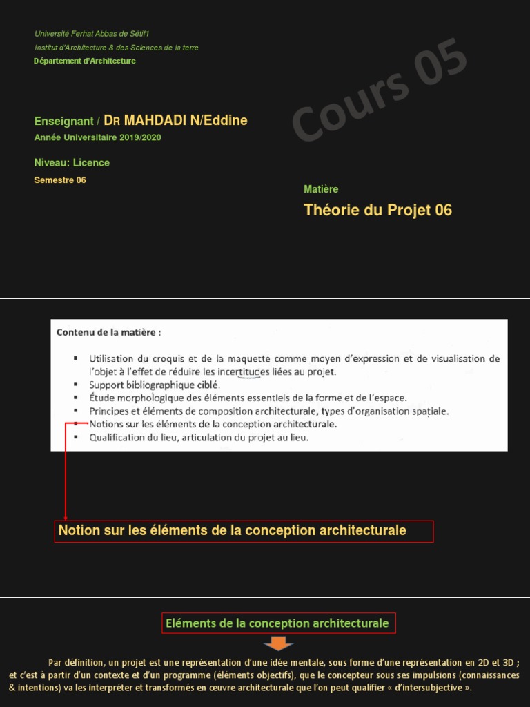 TDP Cours5 S6 | PDF