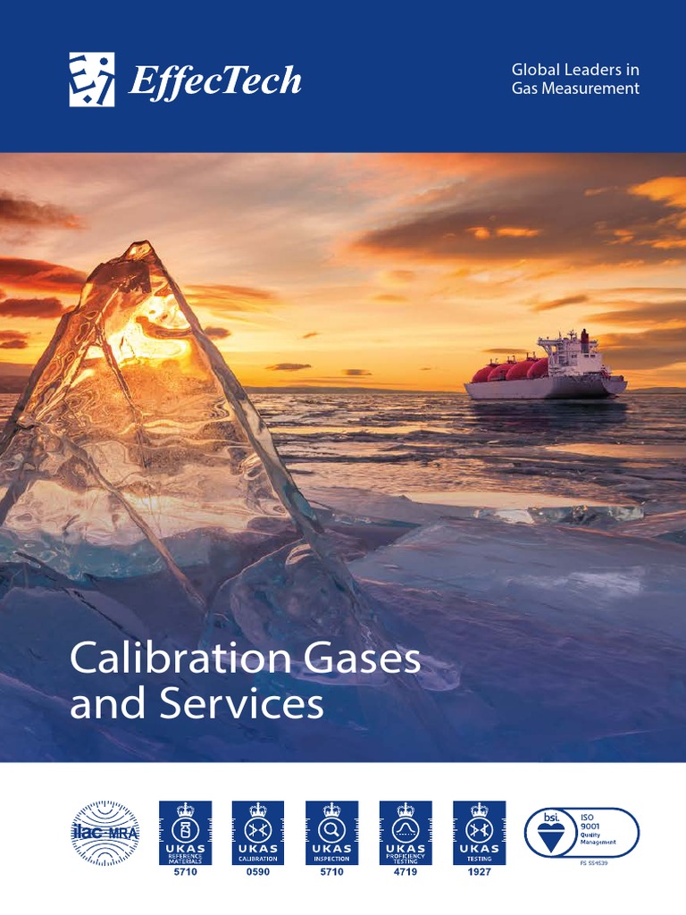 Effectech - Calibration Gases | PDF | Natural Gas | Calibration
