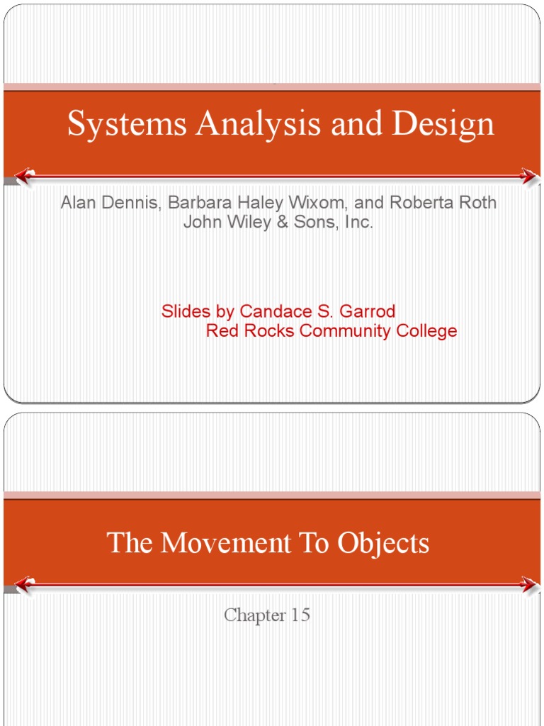 Systems Analysis and Design: Alan Dennis, Barbara Haley Wixom, and ...