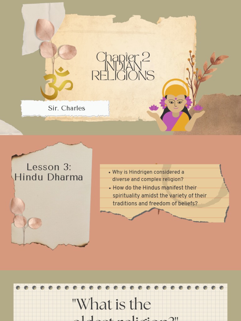 Lesson 3 Hindu Dharma | PDF | Vishnu | Shiva