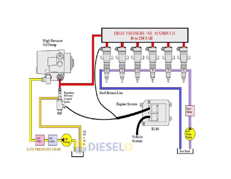 P2506 & P2806 Fuel System Diagram | PDF