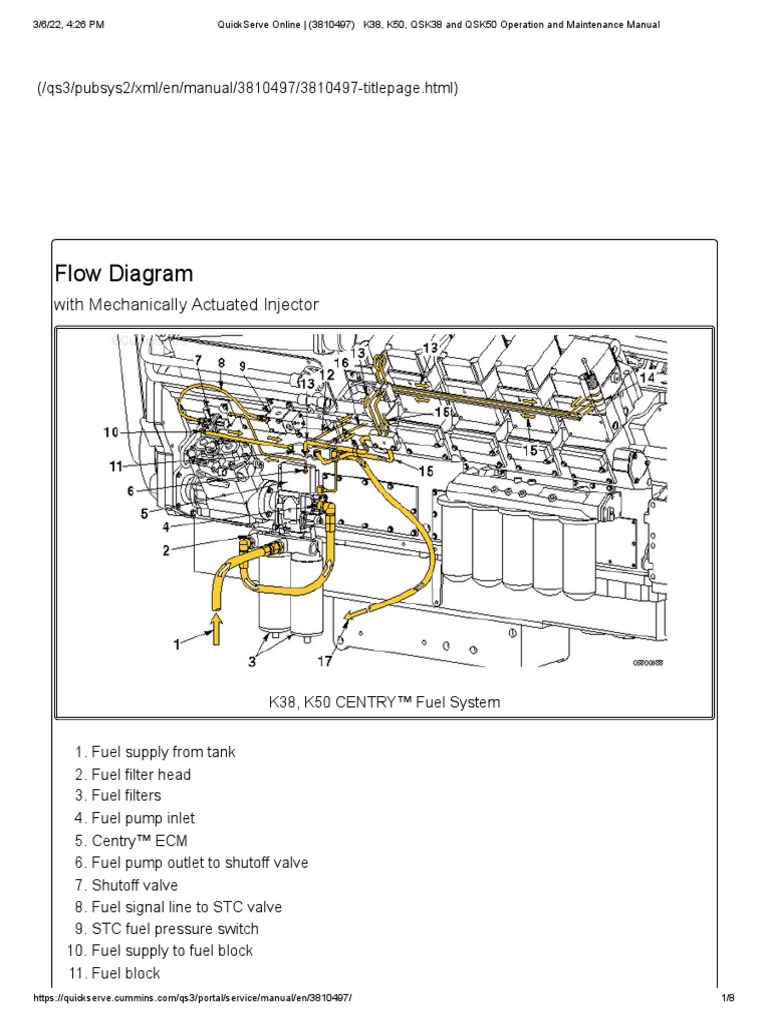 Flow Diagram: With Mechanically Actuated Injector | PDF | Fuel ...