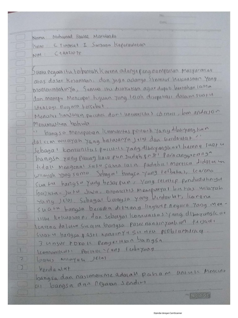Tugas 2 KWN - Mohamad Fawaz Marwanda - C1AA21075 | PDF