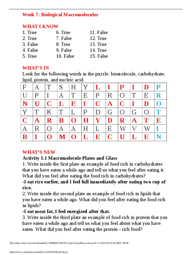 Analysis of Biological Macromolecules Through Interactive Learning ...
